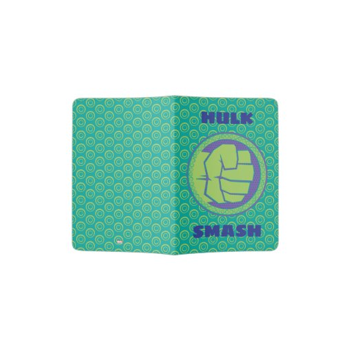 Avengers Dotted Hulk Logo Passport Holder Zazzle