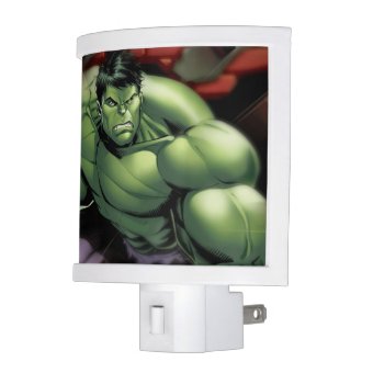 Avengers Hulk Smashing Through Bricks Night Light | Zazzle