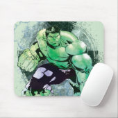 Avengers Hulk Watercolor Graphic Mouse Pad | Zazzle