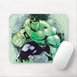 Avengers Hulk Watercolor Graphic Mouse Pad | Zazzle