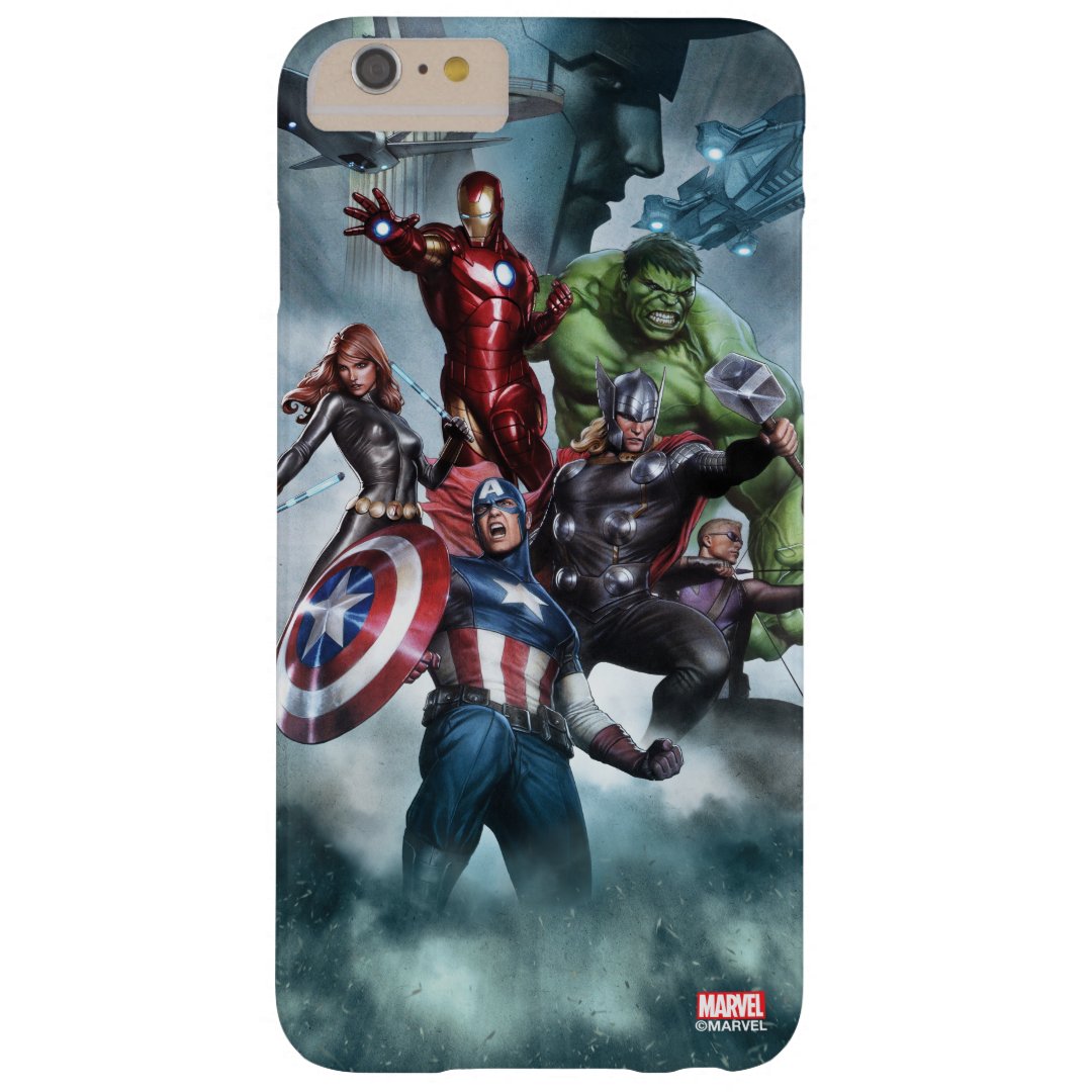 Avengers Versus Loki Drawing Case-Mate iPhone Case | Zazzle