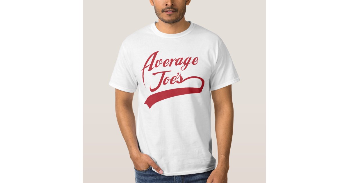 AVERAGE JOE T-Shirt Halloween Costume | Zazzle