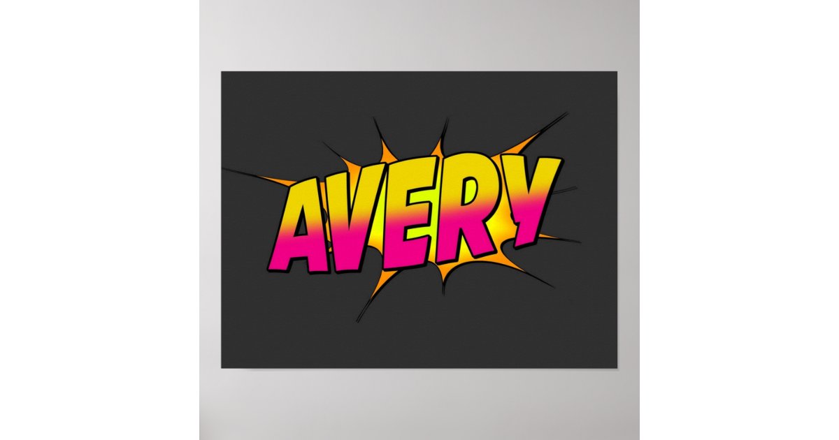 Avery Poster | Zazzle