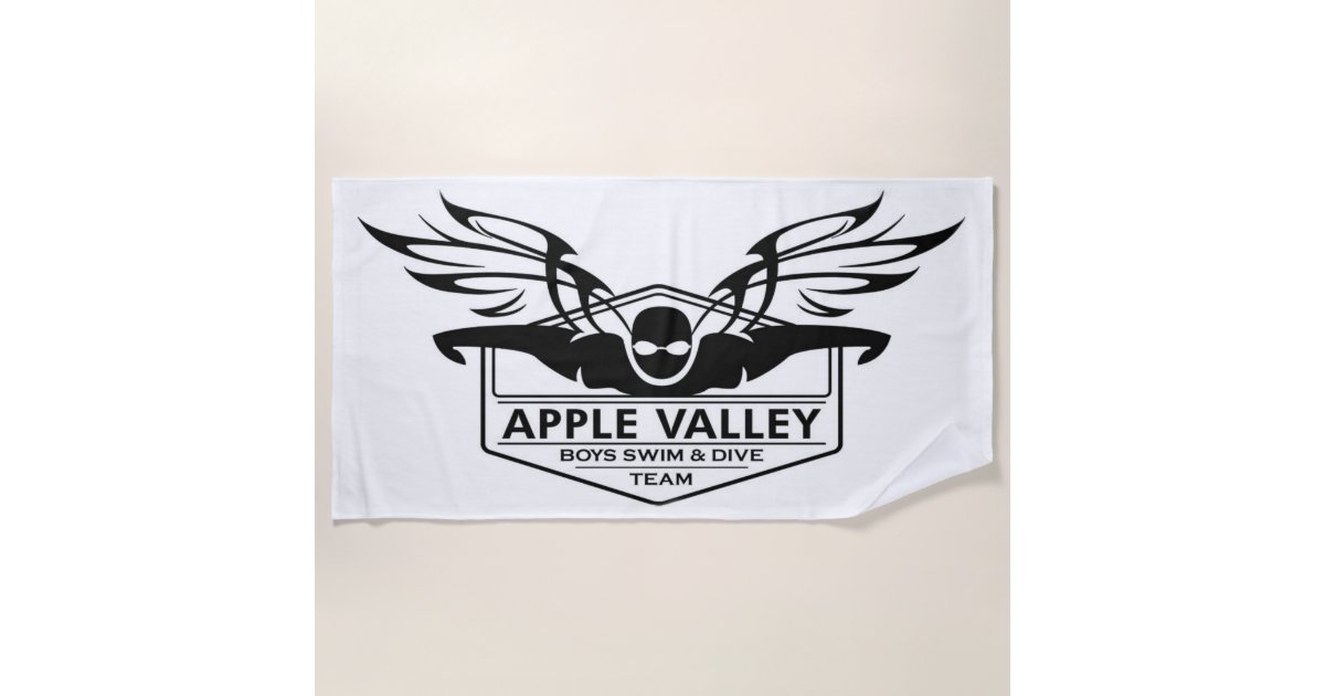 AVHS Swim Dive Logo Towel | Zazzle