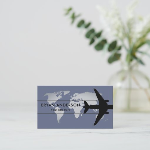 Aviation Aircraft Business Card | Zazzle