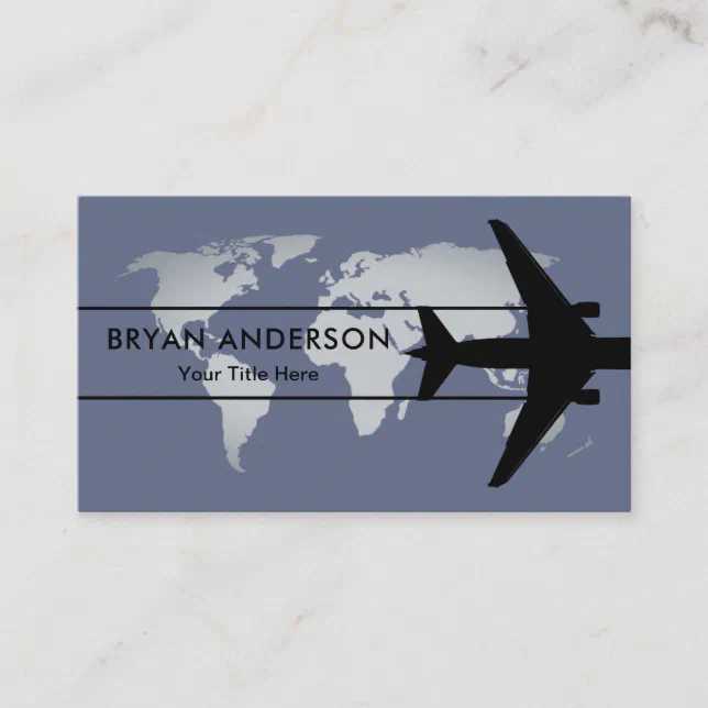 Aviation Aircraft Business Card | Zazzle