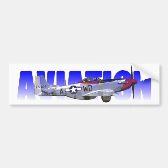 Aviation Bumper Sticker | Zazzle.com