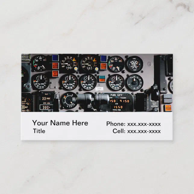 Aviation Business Cards | Zazzle