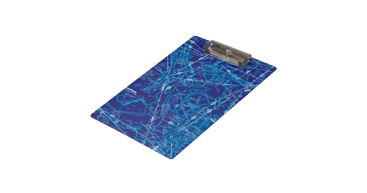 Aviation Chart Clipboard | Zazzle