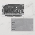 Aviation Control Panel Business Card | Zazzle