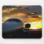Airplane Sunset Mouse Pad | Zazzle.com