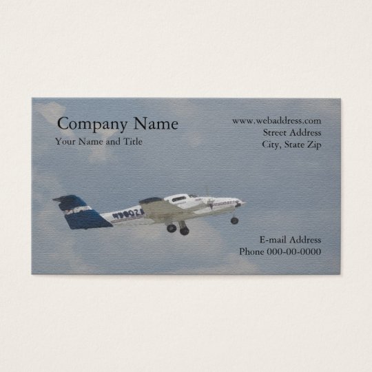 Aviation Pilot Business Card | Zazzle.com