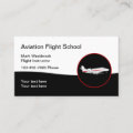 Aviation Theme Flight Instructor Business Card | Zazzle