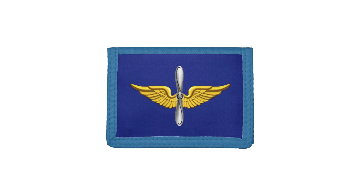 Aviation trifold wallet | Zazzle