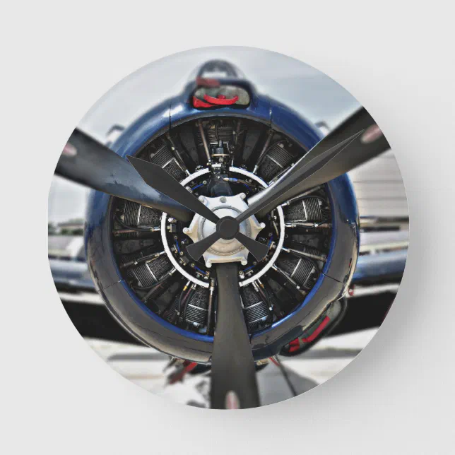 Aviation Wall Clock | Zazzle
