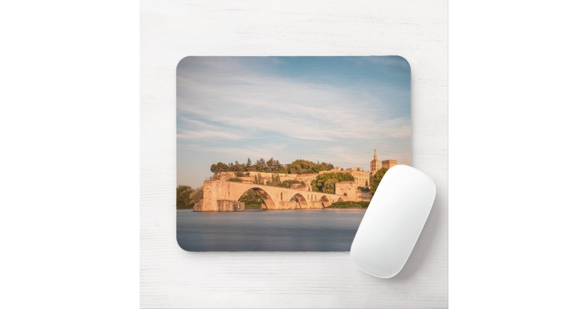 Avignon Bridge France Mouse Pad | Zazzle