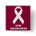 AVM Awareness Button | Zazzle