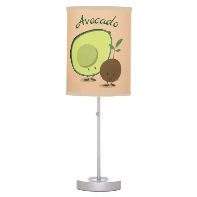 Avocado characters | Lamp | Zazzle