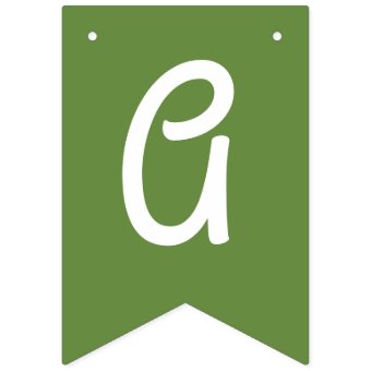 Avocado Cute Happy Birthday Bunting Banner | Zazzle