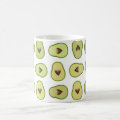 Avocado Heart Healthy Fruit Custom Coffee Mug | Zazzle