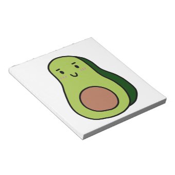 AVOCADO shirts, accessories, CUTE! Notepad | Zazzle