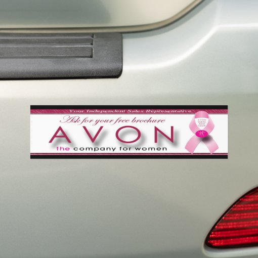 AVON Bumper Sticker | Zazzle