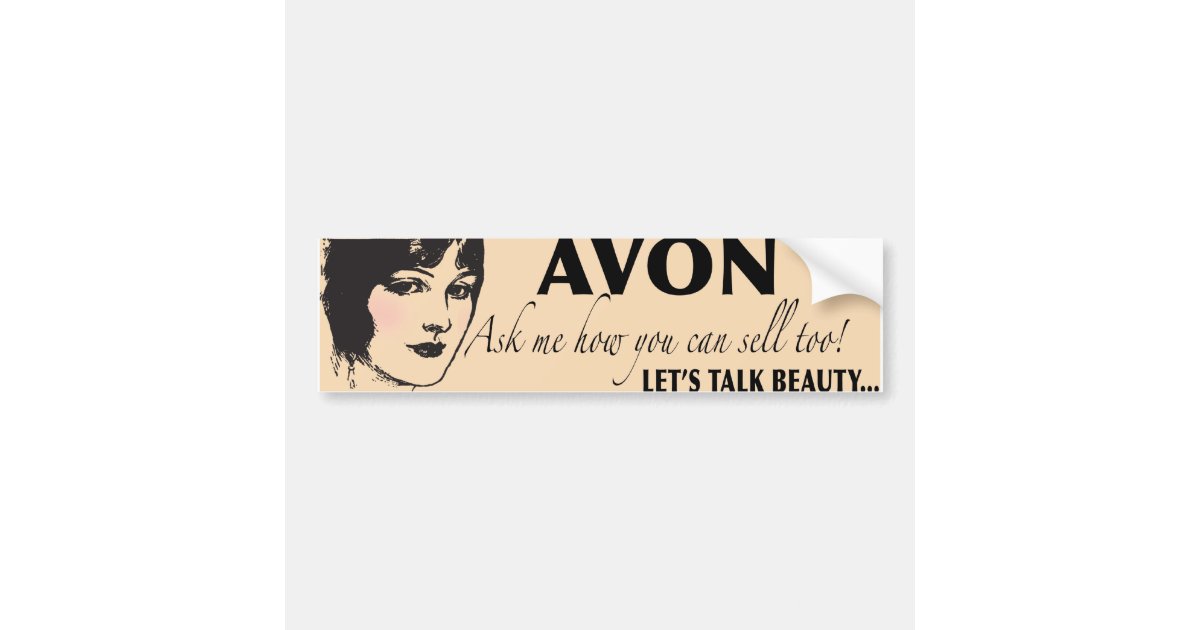 Avon Bumper Sticker | Zazzle