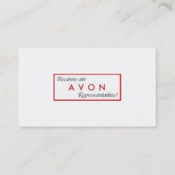 Avon Business Card | Zazzle