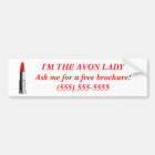 Personalized Avon Bumper Sticker | Zazzle.com