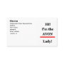 Avon lady business or profile card | Zazzle