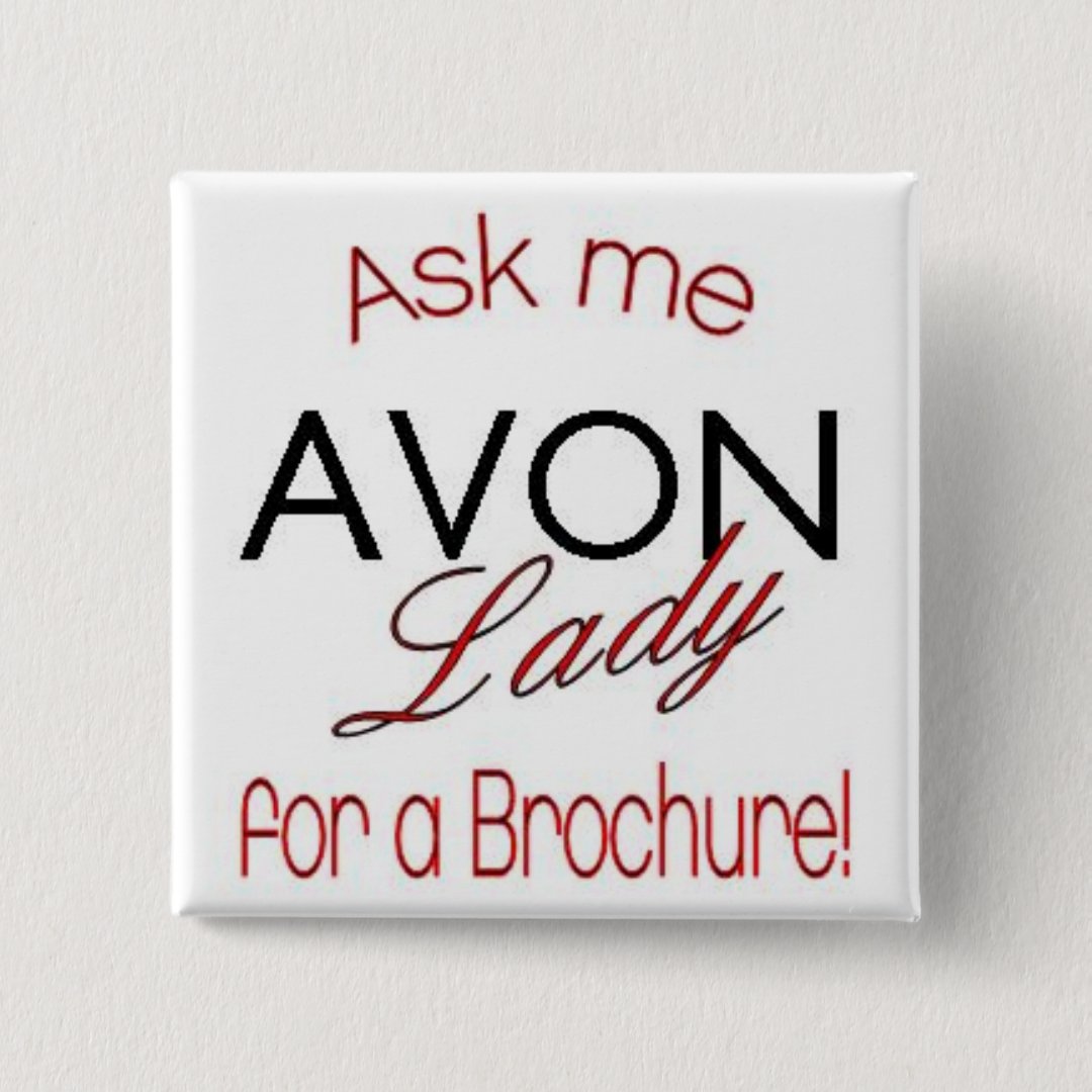 Avon Lady Pin | Zazzle