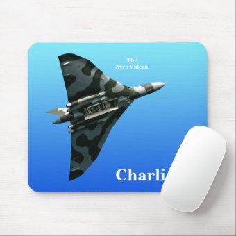 Avro Vulcan Delta Wing Bomber personalized Mouse Pad | Zazzle
