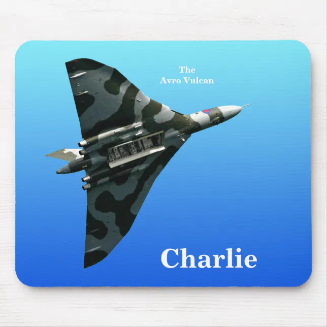 Avro Vulcan Delta Wing Bomber personalized Mouse Pad | Zazzle