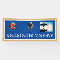 Awana Club Ministry Blue Kid's Photos Church Banner | Zazzle
