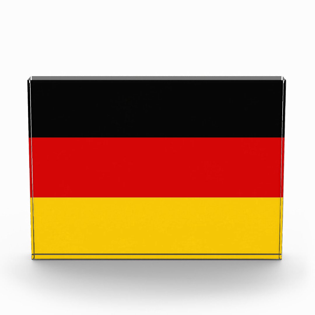 Award with flag of Germany | Zazzle
