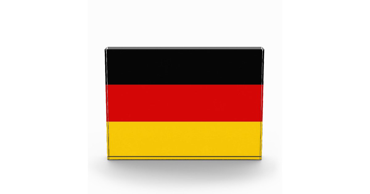 Award with flag of Germany | Zazzle