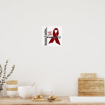 Awareness 1 Sickle Cell Disease Poster | Zazzle