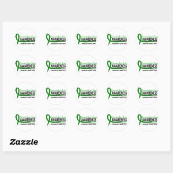 Awareness 2 Traumatic Brain Injury TBI Classic Round Sticker | Zazzle