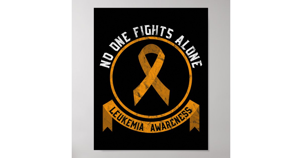 Awareness Fight The Stigma Blood Cancer Poster | Zazzle