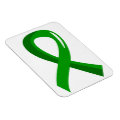 Awareness Ribbon 3 Traumatic Brain Injury TBI Magnet | Zazzle