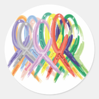 3,000+ Teal Ribbon Stickers and Teal Ribbon Sticker Designs | Zazzle