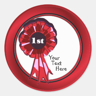 1st Place Stickers | Zazzle