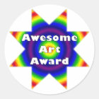 Art Teacher's "Award Winning" Stickers | Zazzle.com