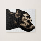 Awesome Black Labrador Retriever Jigsaw Puzzle | Zazzle