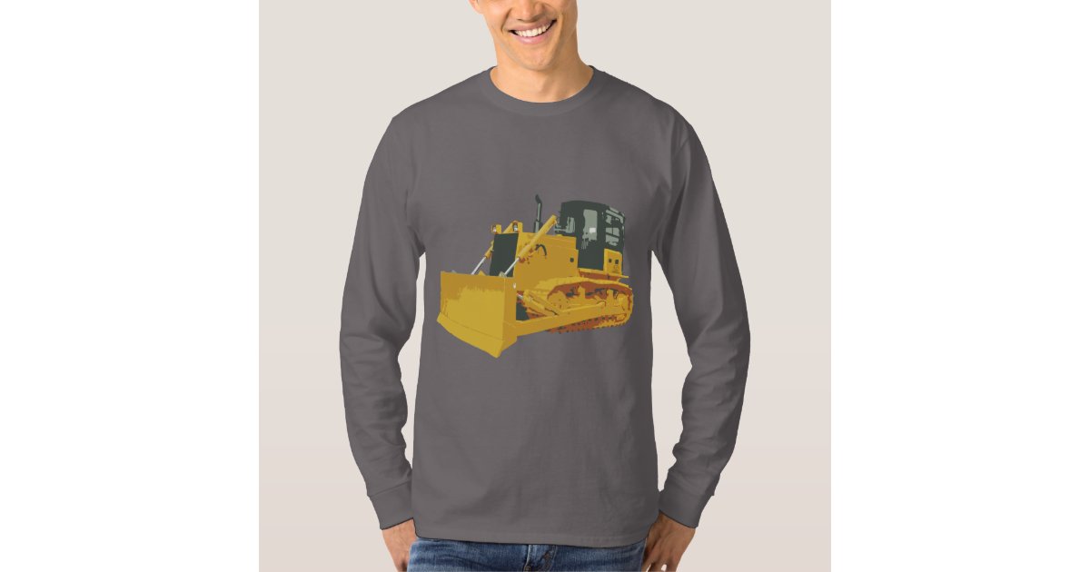 Awesome Bulldozer T-Shirt | Zazzle