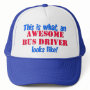 Awesome Bus Driver Trucker Hat | Zazzle