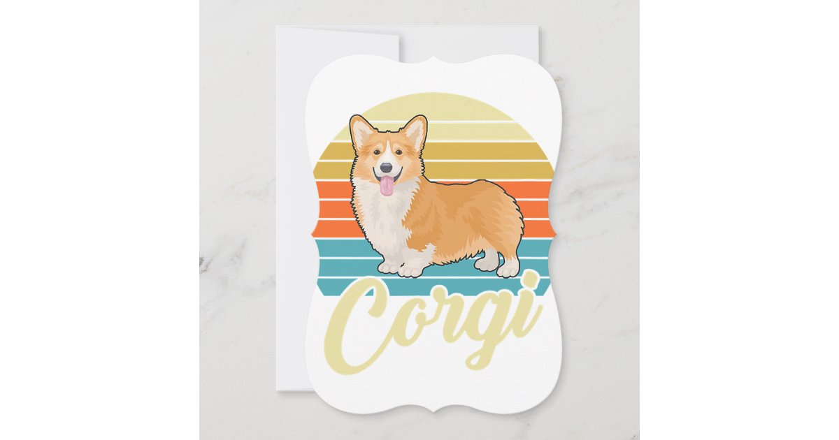 Awesome Corgi 1970s Vintage Retro | Zazzle