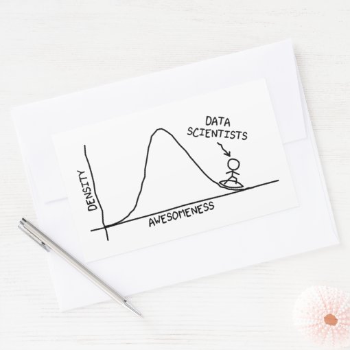 Awesome Data Scientists Sticker | Zazzle