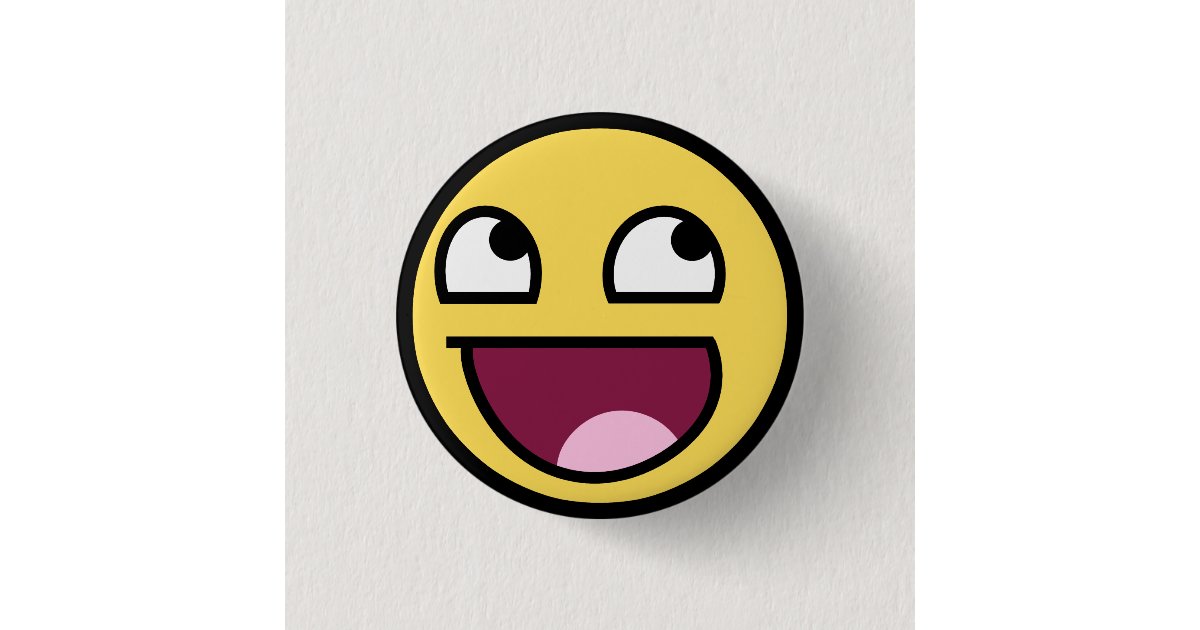 Awesome Face Button | Zazzle