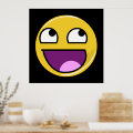 Awesome Face Internet Meme Poster | Zazzle